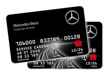 Additional cards for Mercedes-Benz Trucks